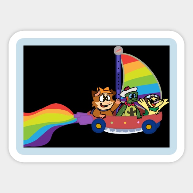 Wonder Pets Pride - Cartoons - Sticker | TeePublic
